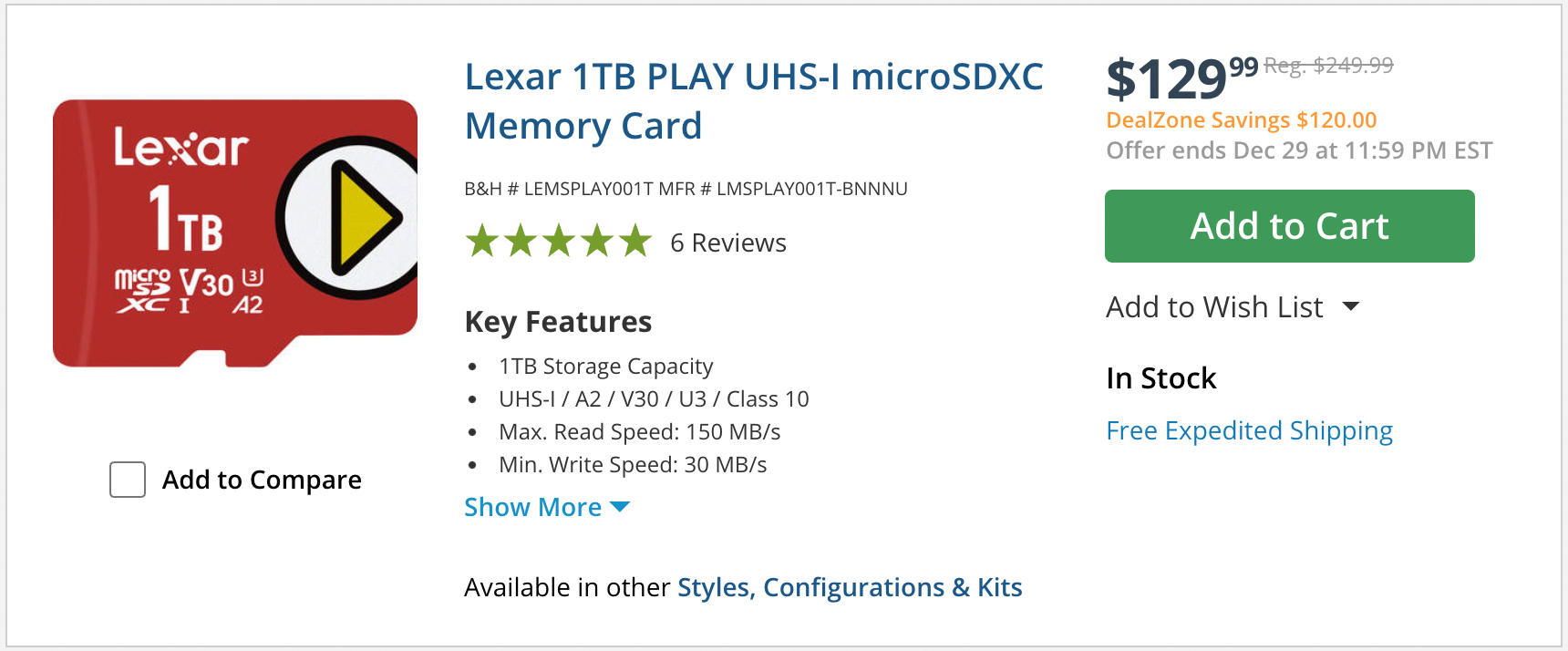 Get some cheap microSD cards for your new Christmas gear with up to 48% ...