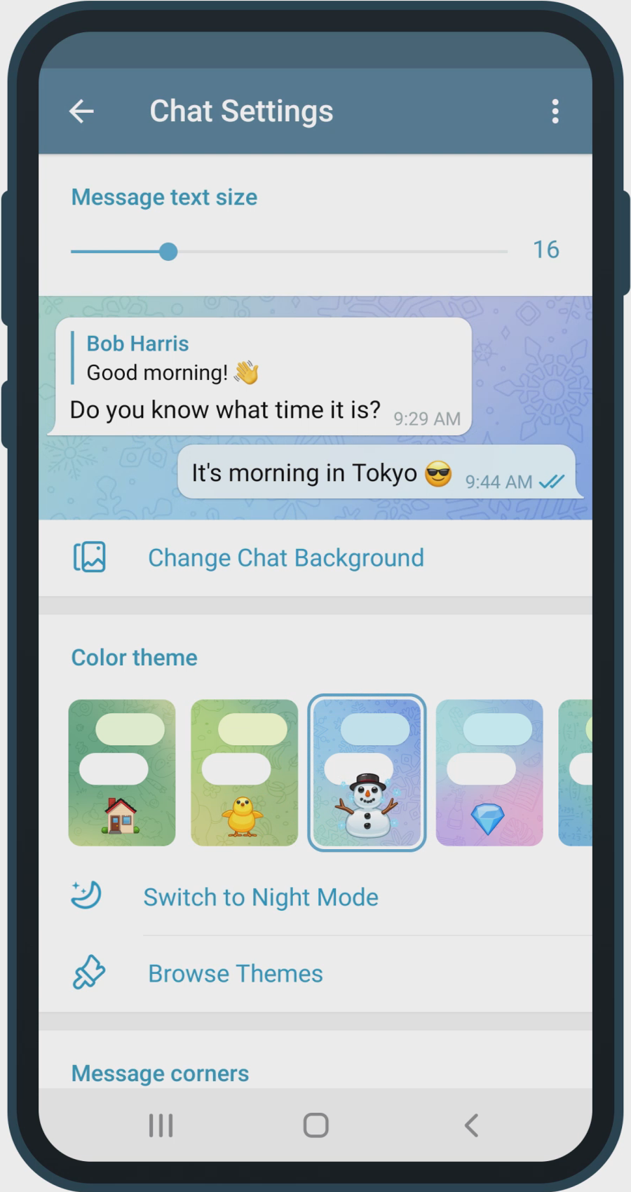 Telegram 8.3 gives you more control over cleaning up old messages