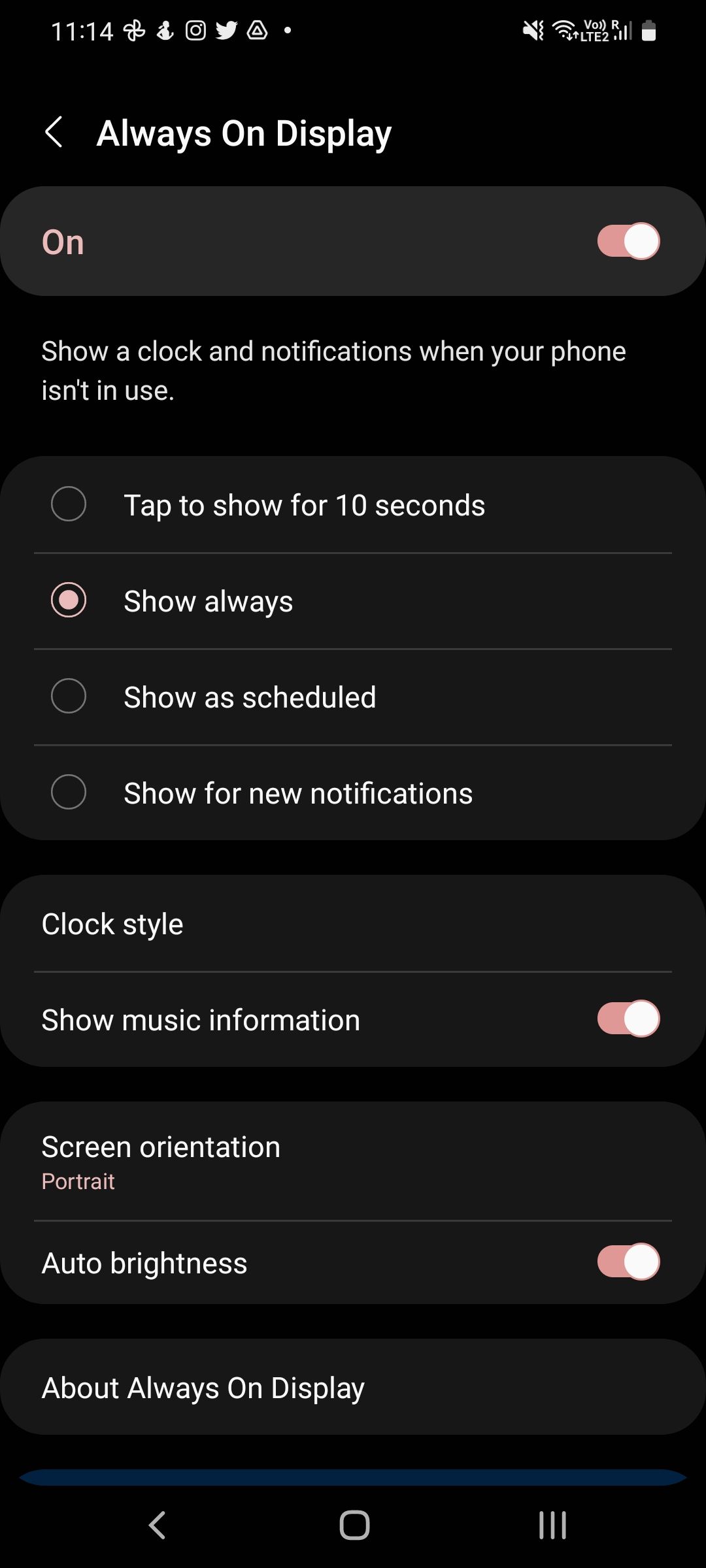 How to customize Always On Display in Samsung One UI 5