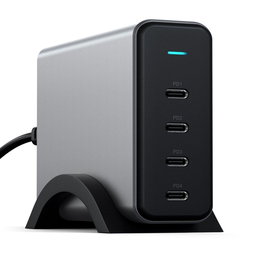 Satechi has a beefy new charger with 165W output, four Type-C ports ...