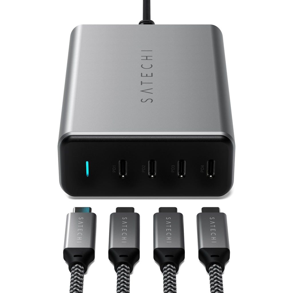 Satechi has a beefy new charger with 165W output, four Type-C ports ...