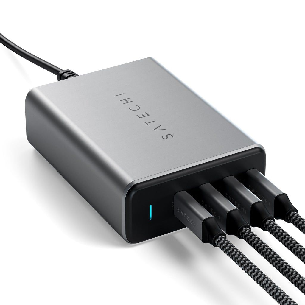 Satechi has a beefy new charger with 165W output, four Type-C ports ...