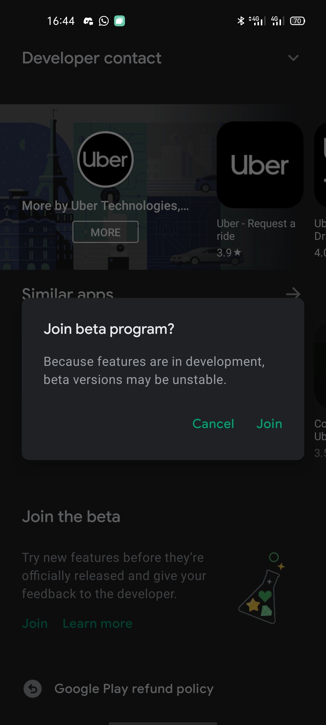 How to sign up for an app beta through the Google Play Store