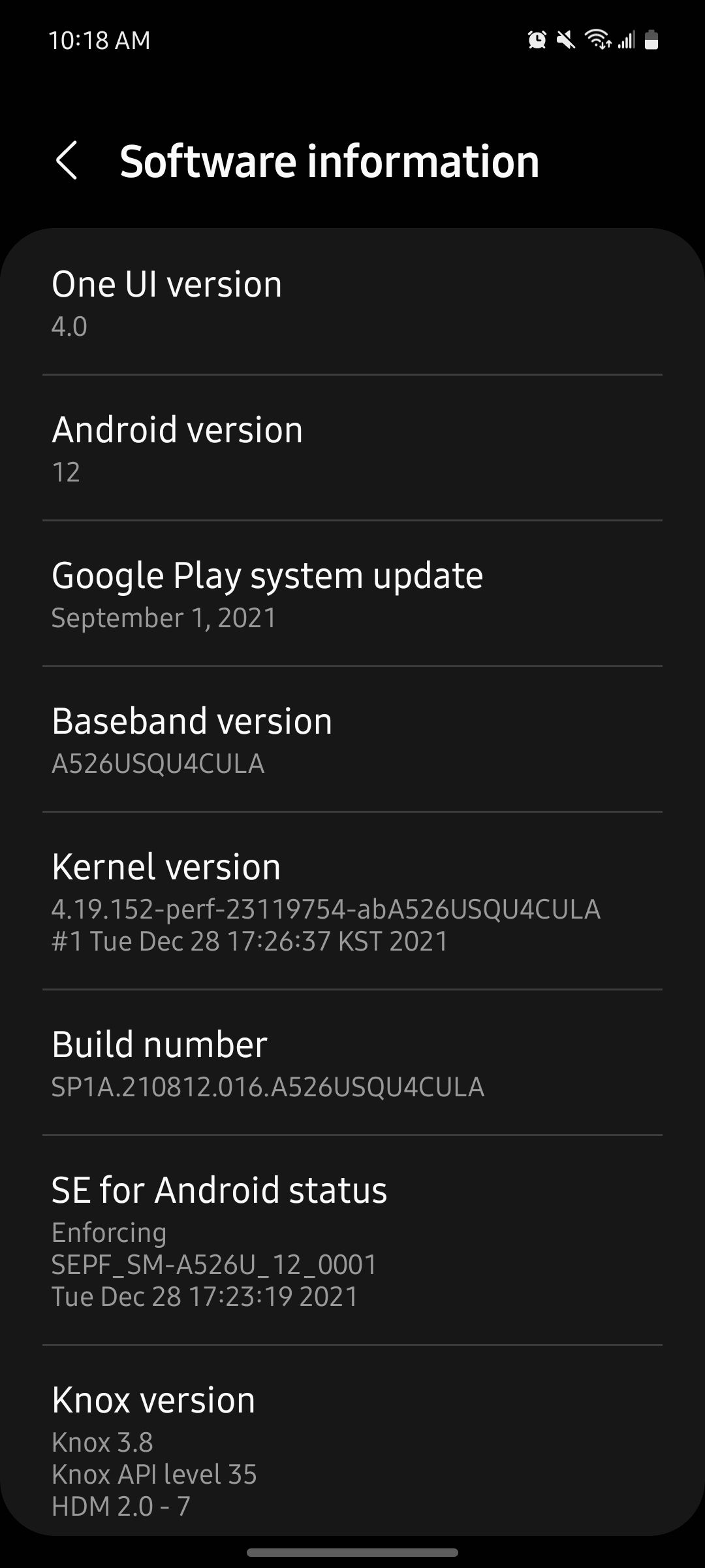 Samsung's Android 12 update begins its descent on the Galaxy A52 5G and ...