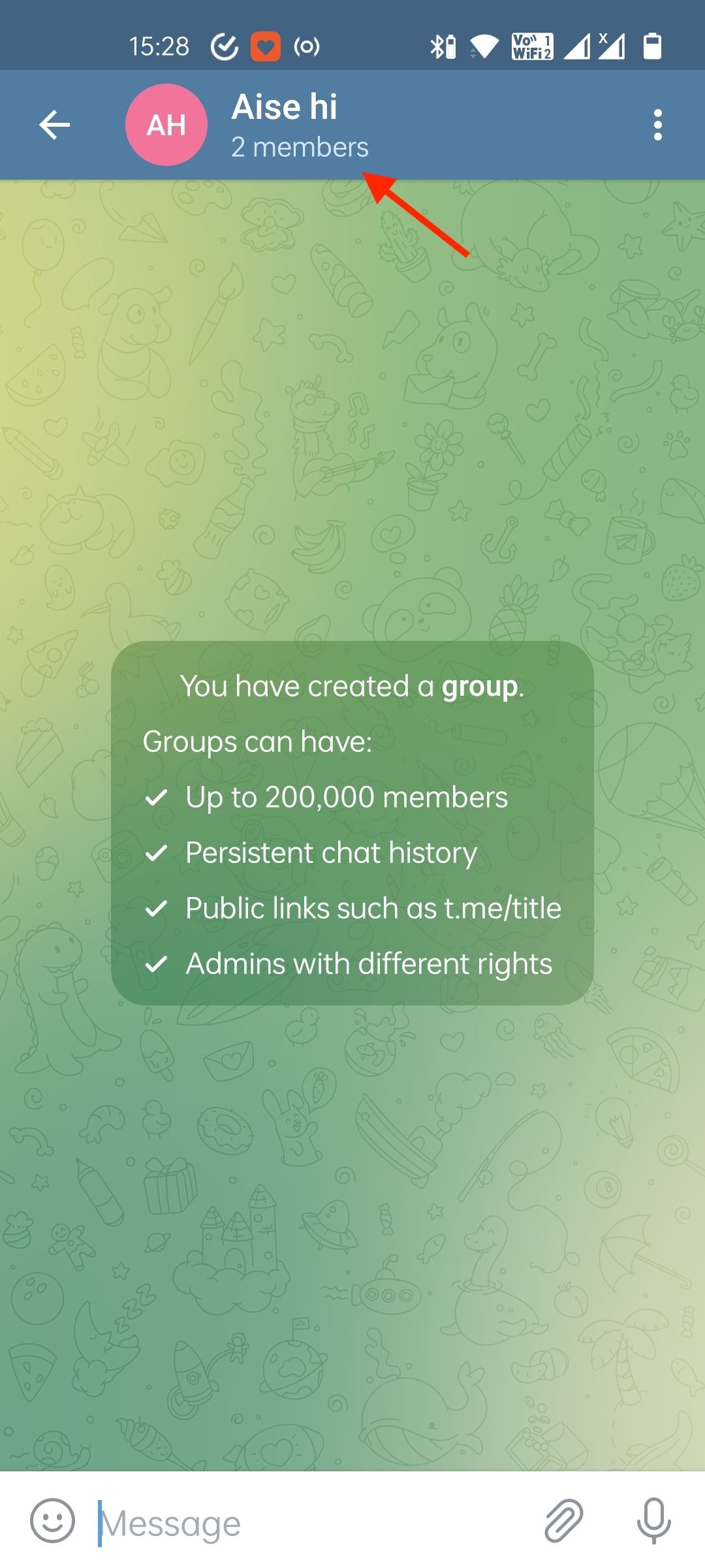 How to use reactions in Telegram for Android