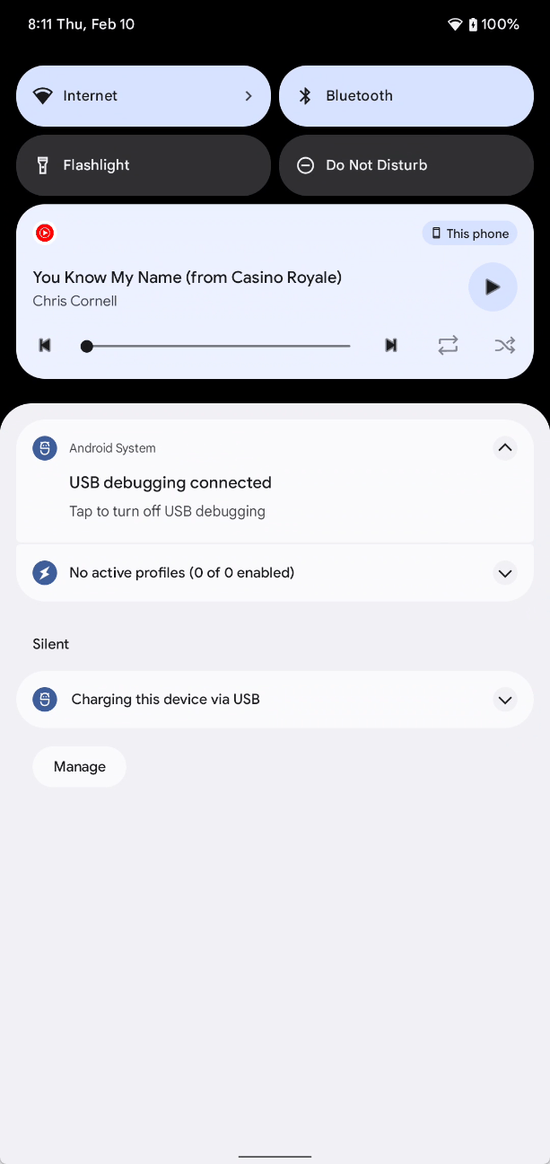 Android 13 is experimenting with a whole new look for media controls