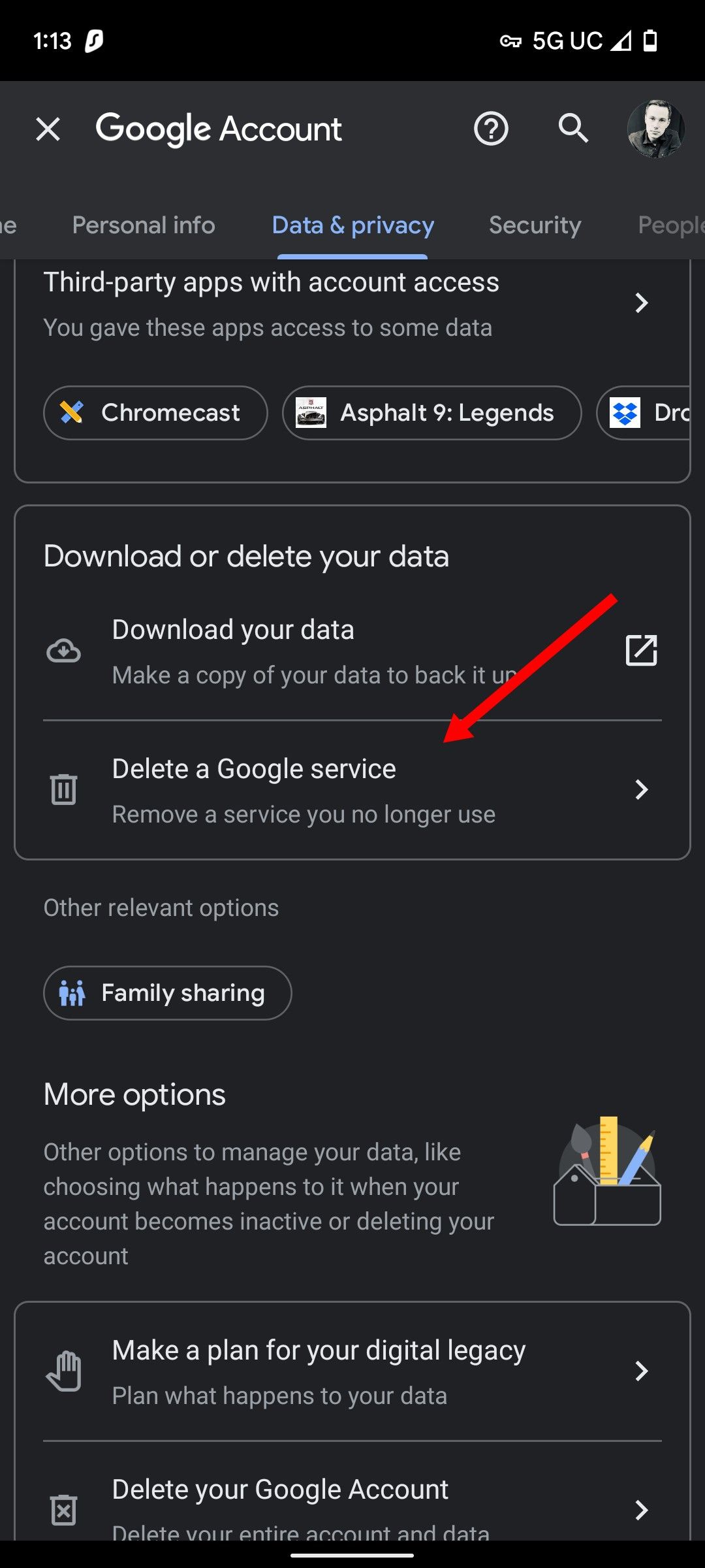 How to permanently delete your Google account