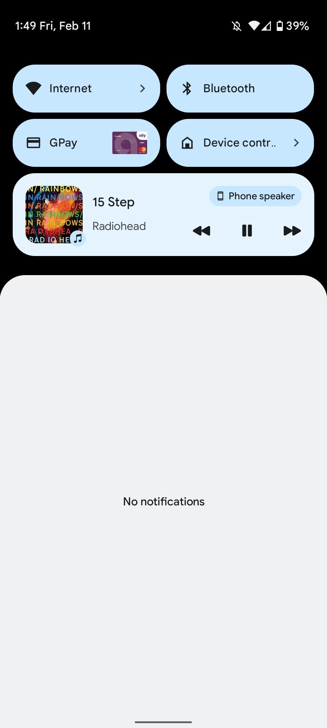 Android 13 is experimenting with a whole new look for media controls