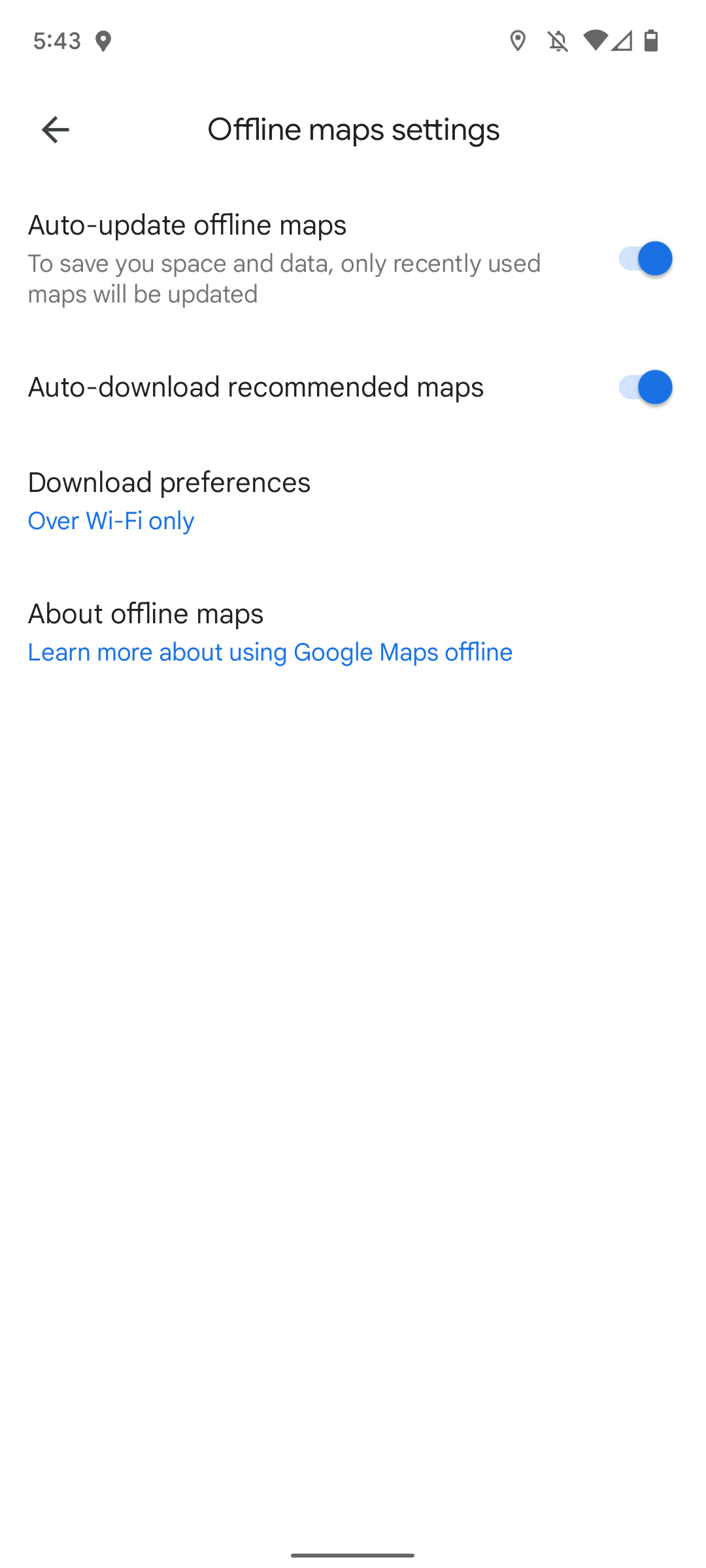 How to download offline maps in Google Maps