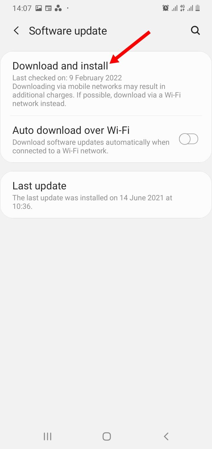 How to check for software updates on your Samsung Galaxy phone