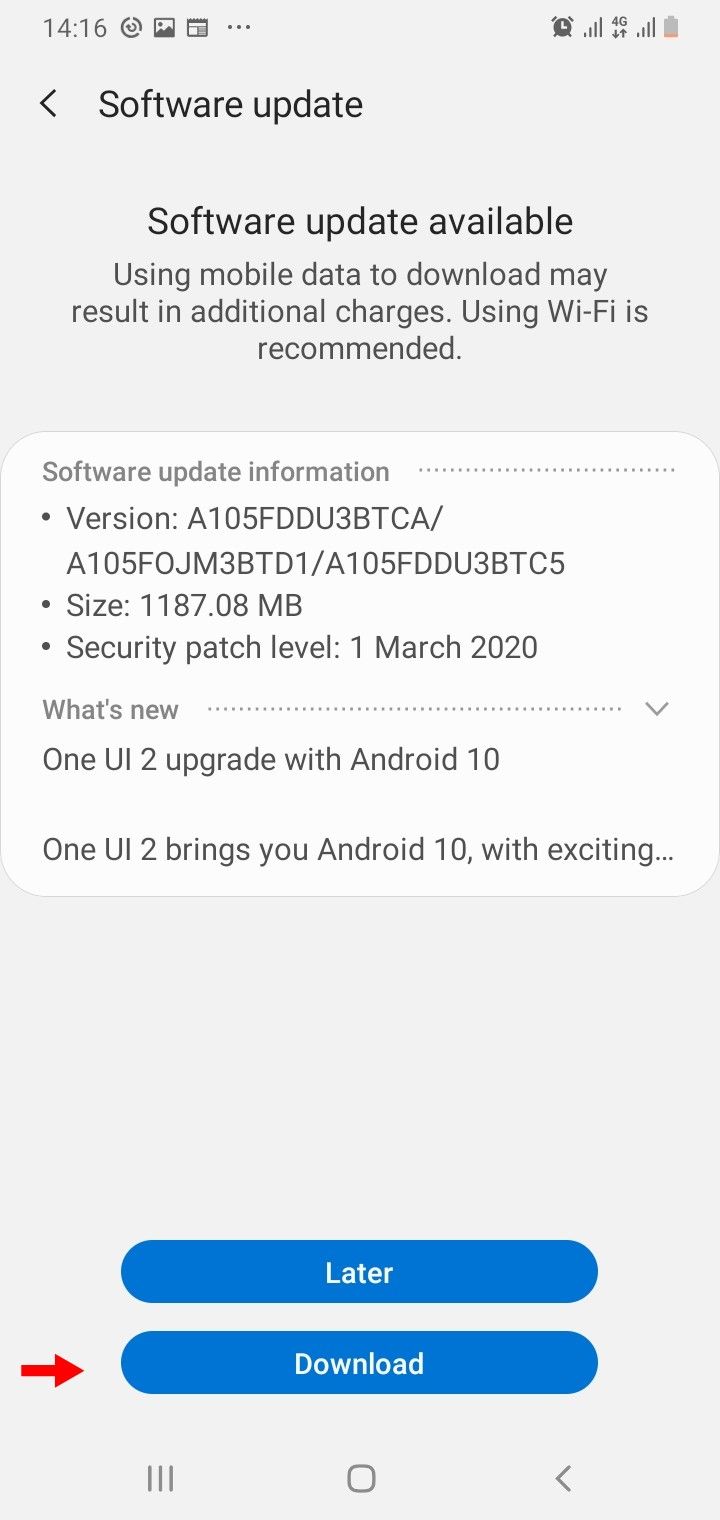 How to check for software updates on your Samsung Galaxy phone