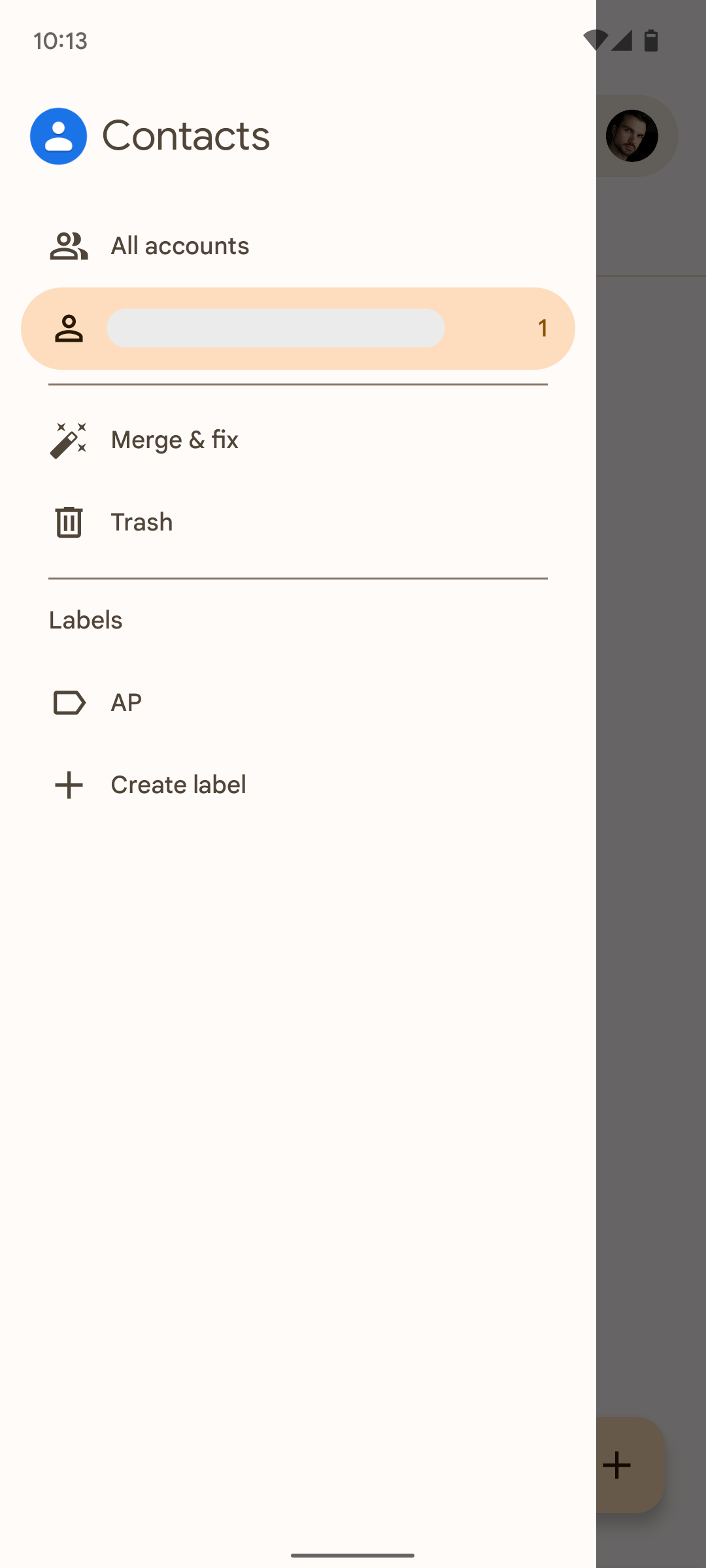 The new bottom bar design in Google Contacts is landing for more people