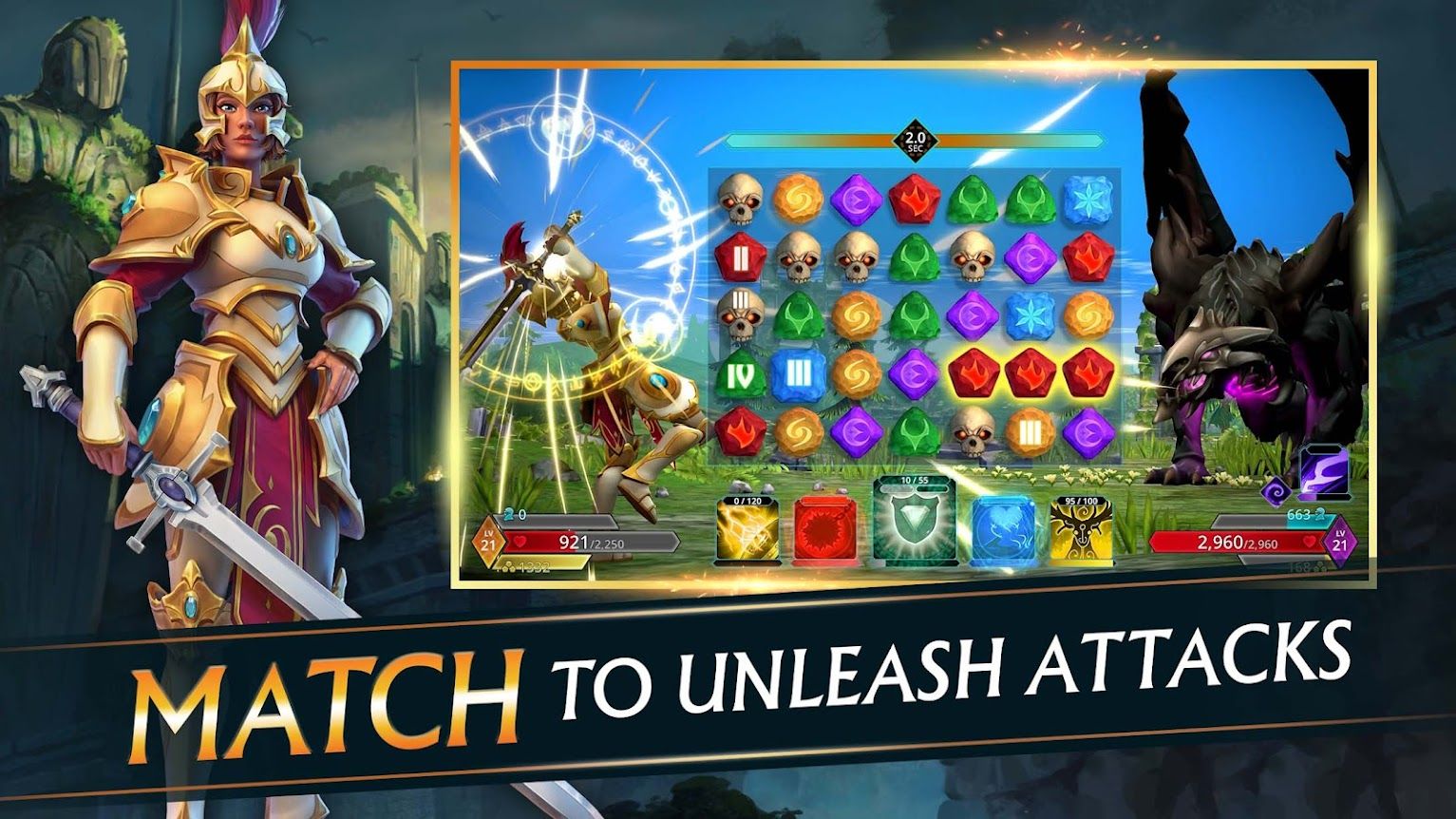 Puzzle Quest goes free-to-play, ruining what made the original match-3 ...