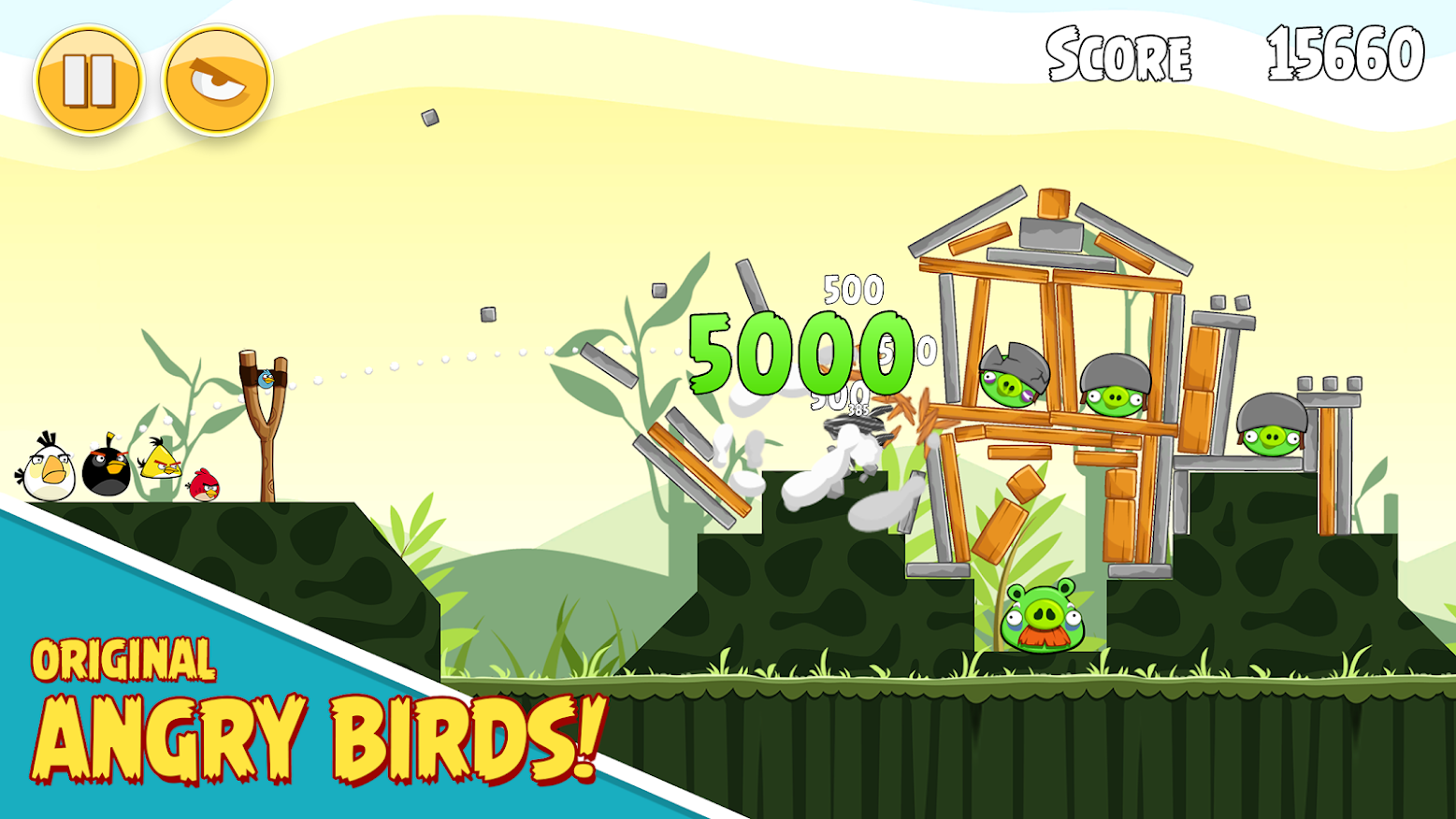 The original Angry Birds is back, and it's as great as ever