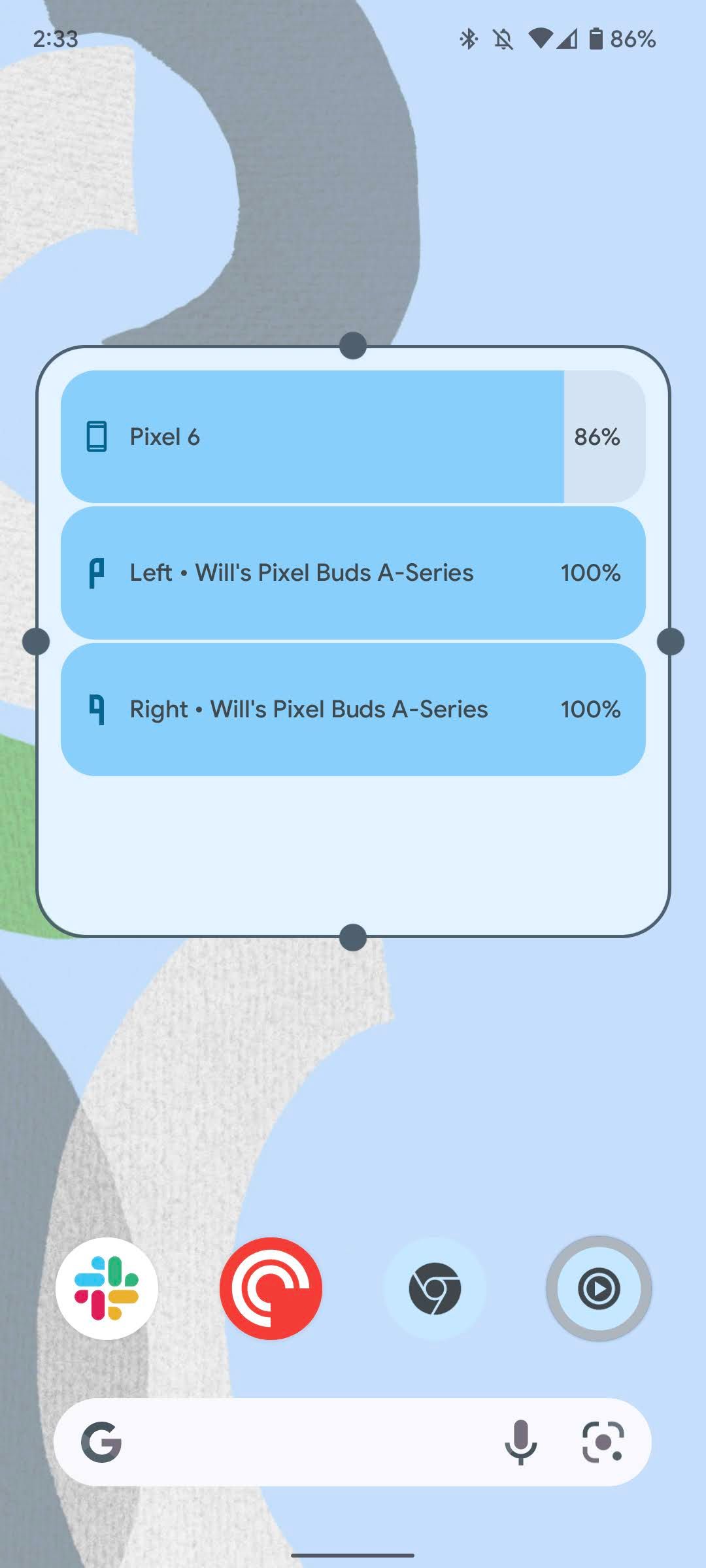 Android 12's long-awaited battery widget is finally here with a new look