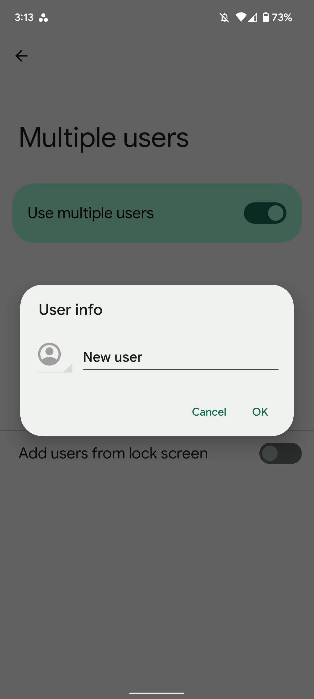 Android 13 DP2 spruces up profile creation with colorful new options