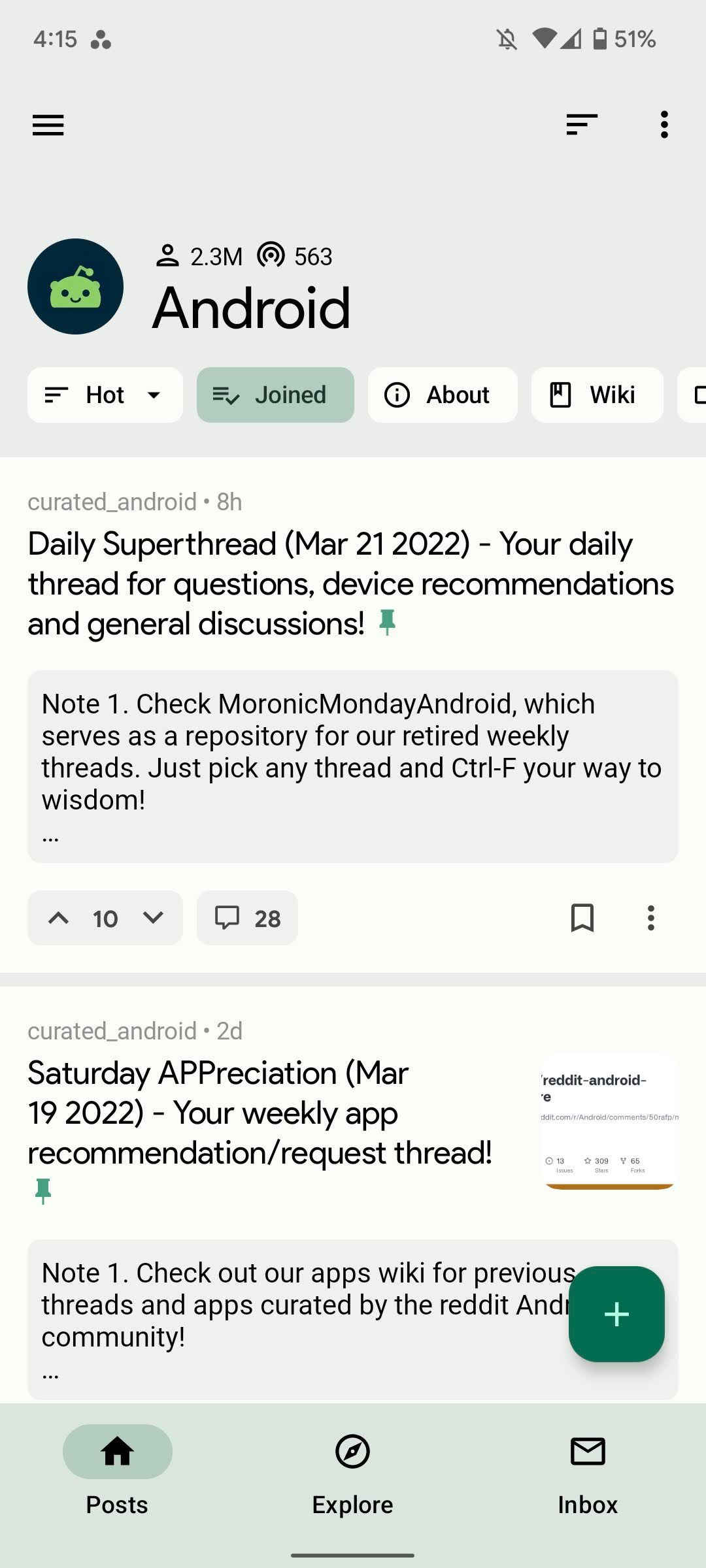 Sync for Reddit's Material You makeover is now available for beta users ...