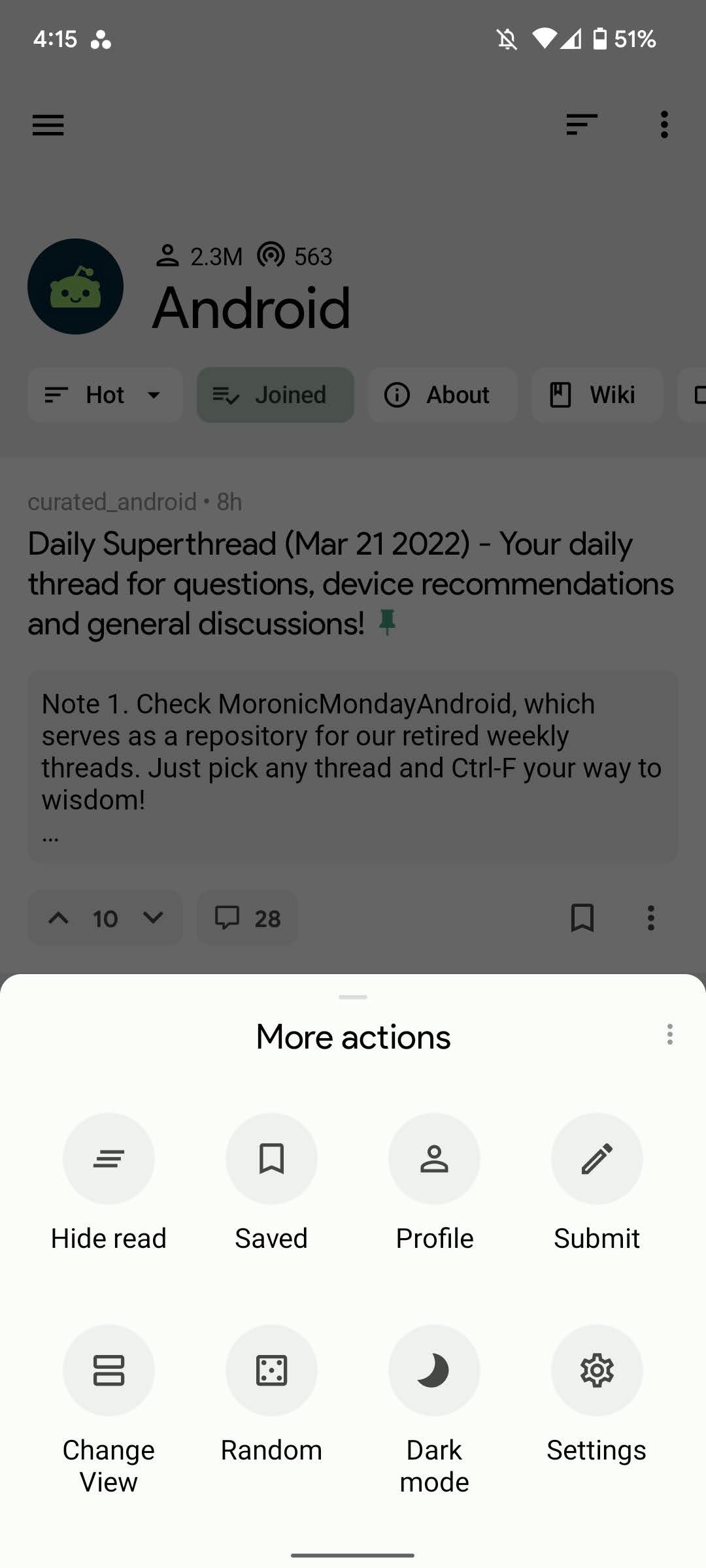 Sync for Reddit's Material You makeover is now available for beta users — here's what it looks like