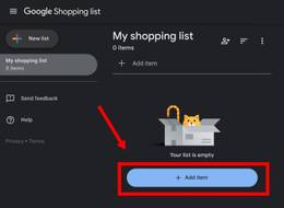 How To Use Google Shopping List