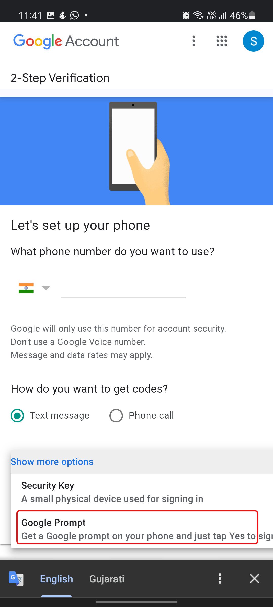 How to set up a new Google account on Android