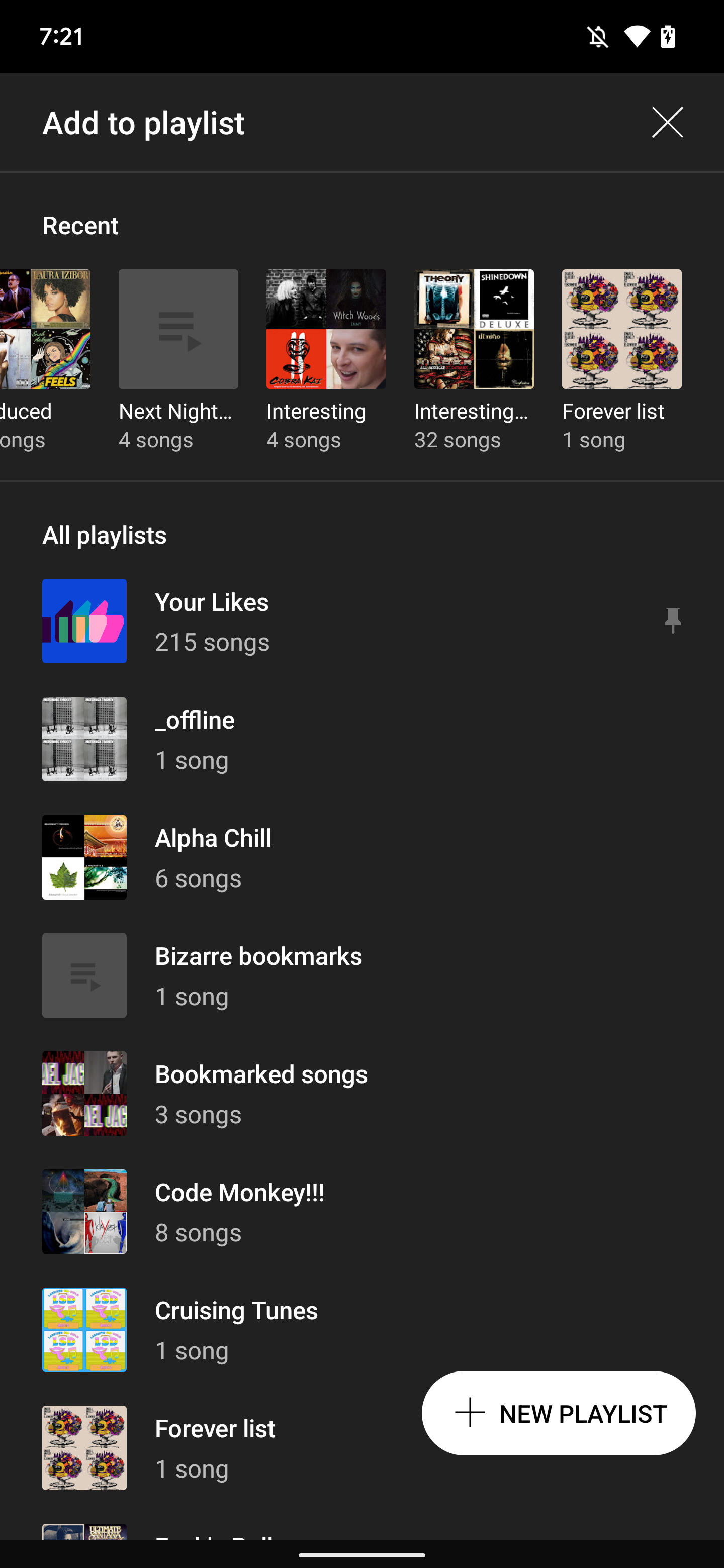 YouTube Music remixes For You Mixes cover art with personalized artists