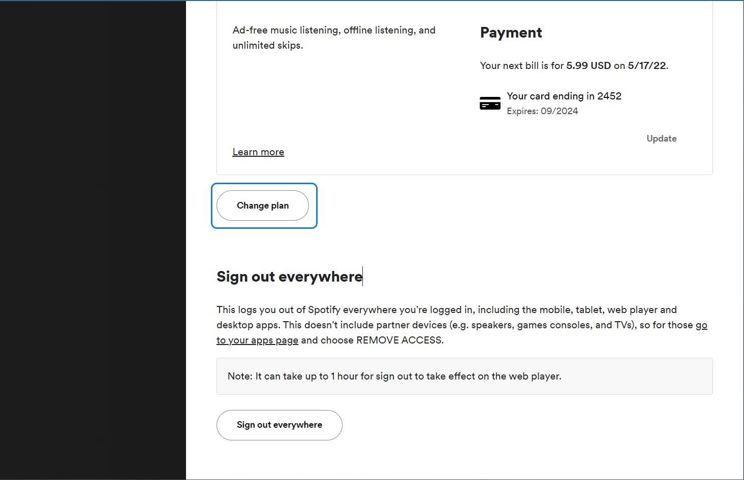 How to cancel your Spotify account
