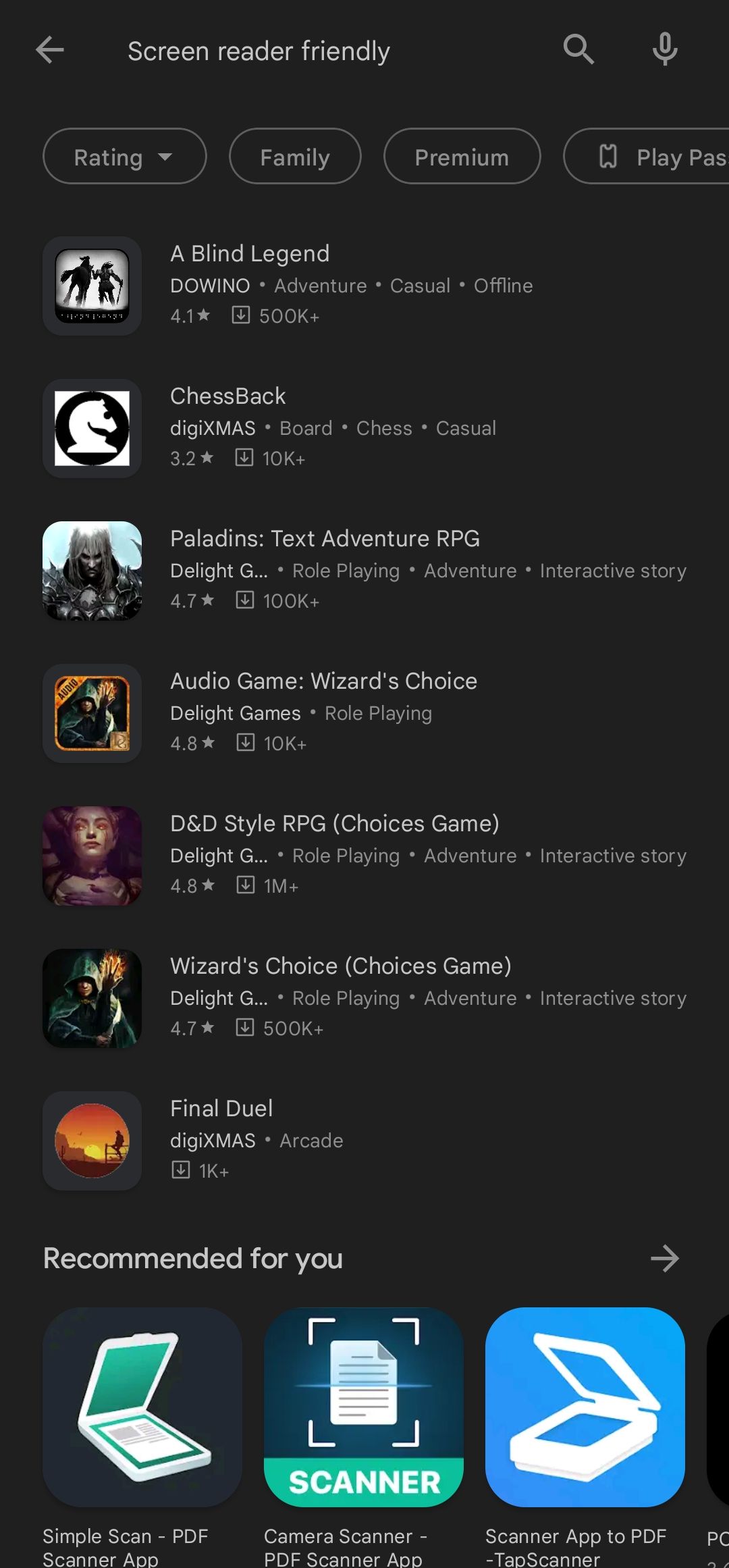 Google Play Store update redefines the way people with disabilities ...