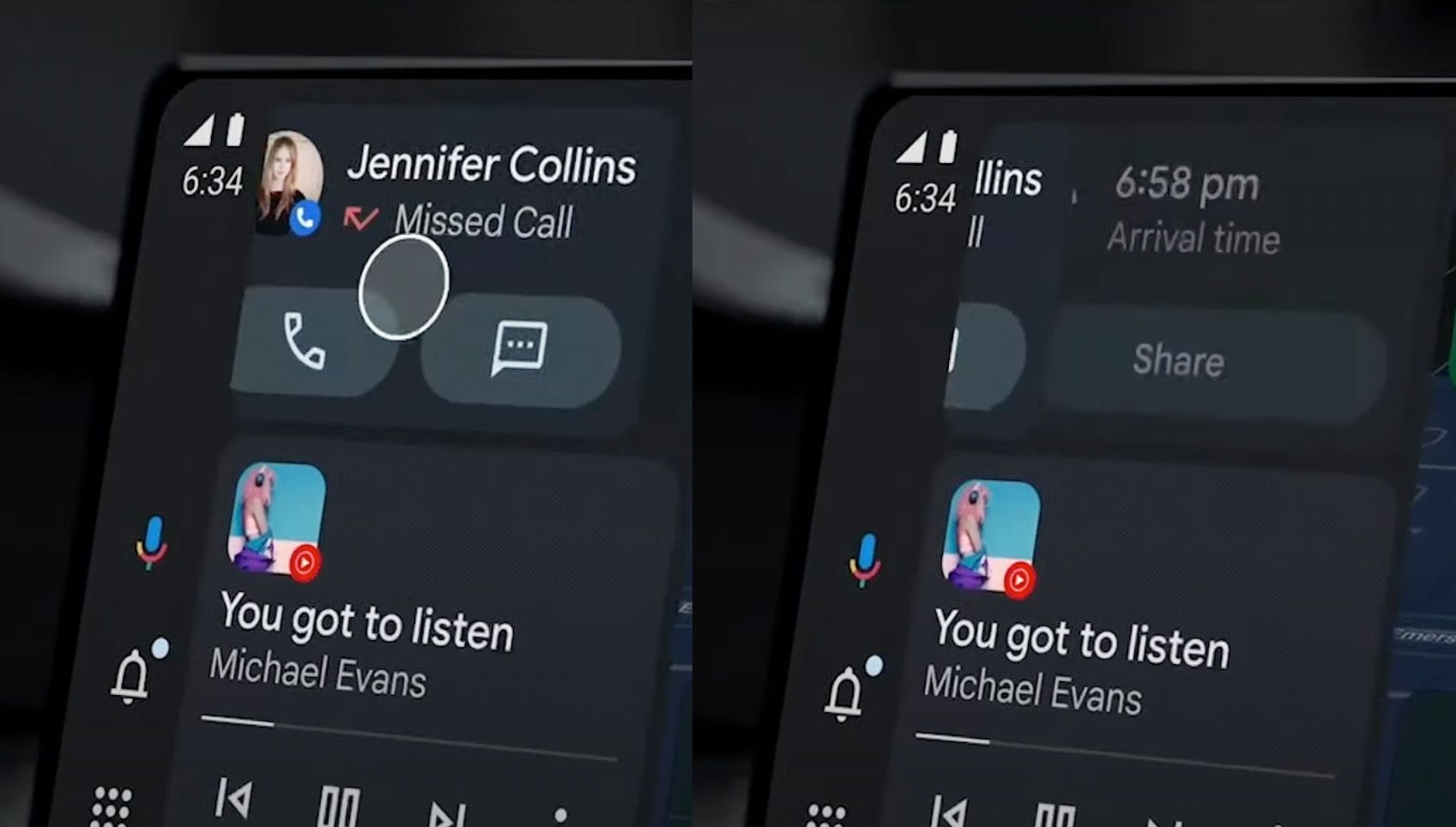 Android Auto is almost ready for split screen mode as streaming video ...