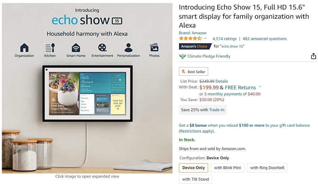 Take your pick of these Amazon Echo Show displays for their lowest ...