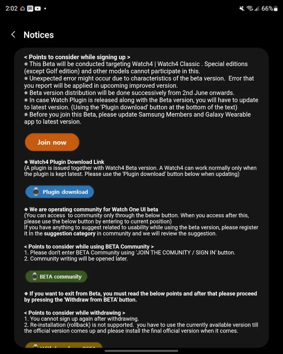 One UI Watch beta sign-ups are live in the US with an annoying ...