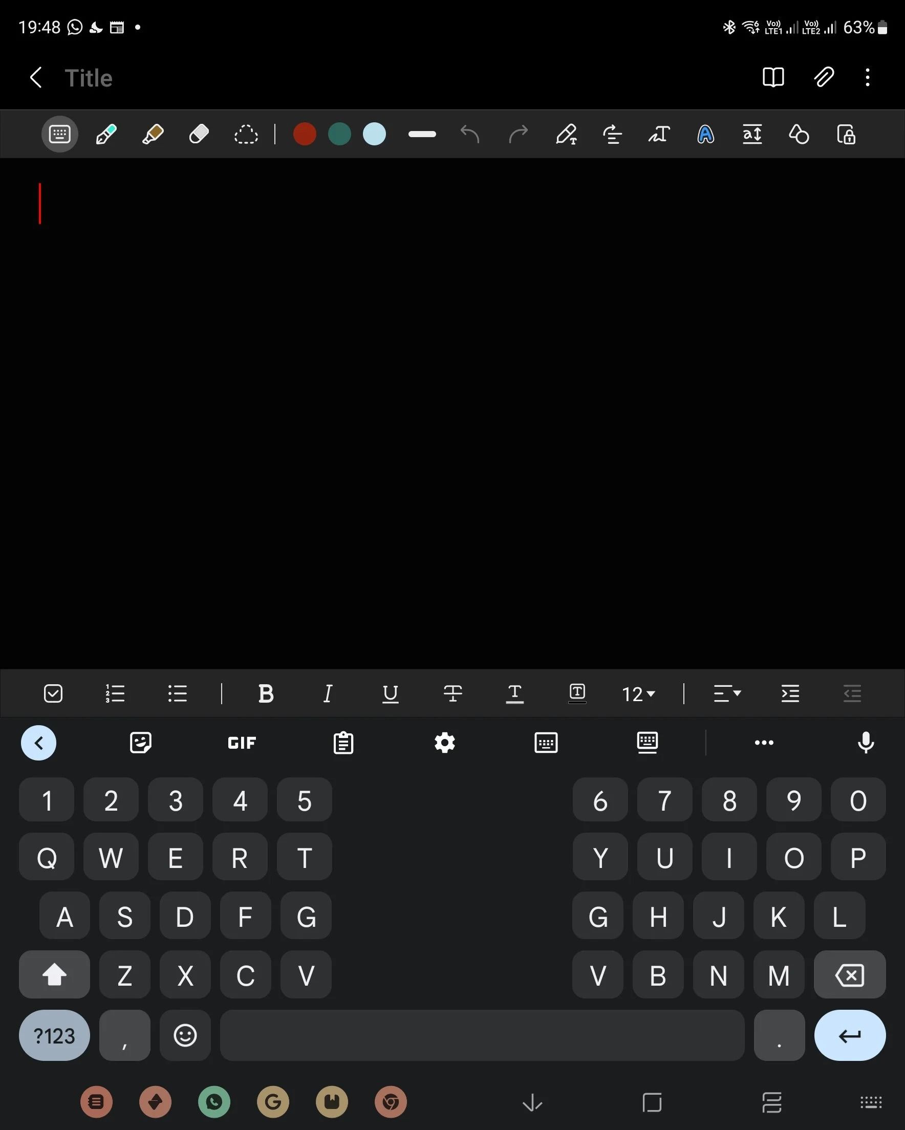 Gboard's foldable-friendly split keyboard layout is now available in beta
