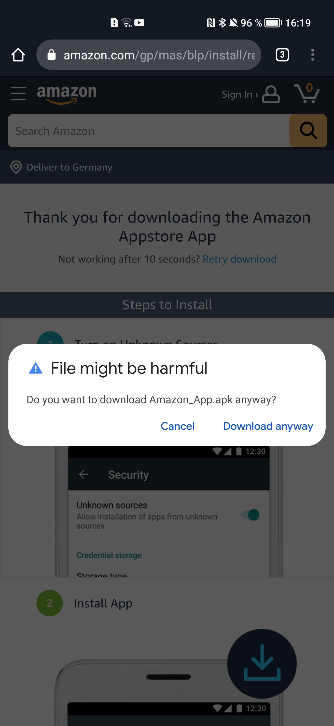 How to purchase digital content in Amazon apps on Android