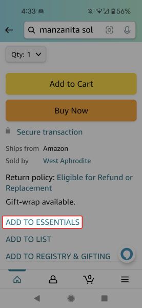 How to quickly reorder items on Amazon