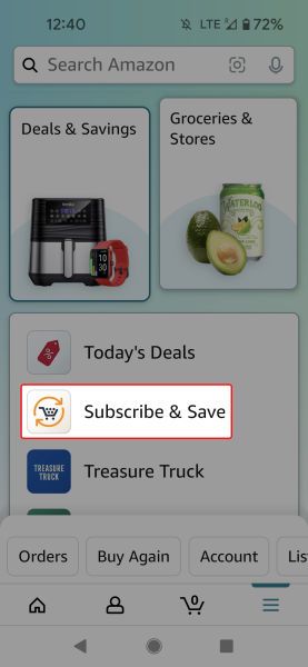 How to quickly reorder items on Amazon