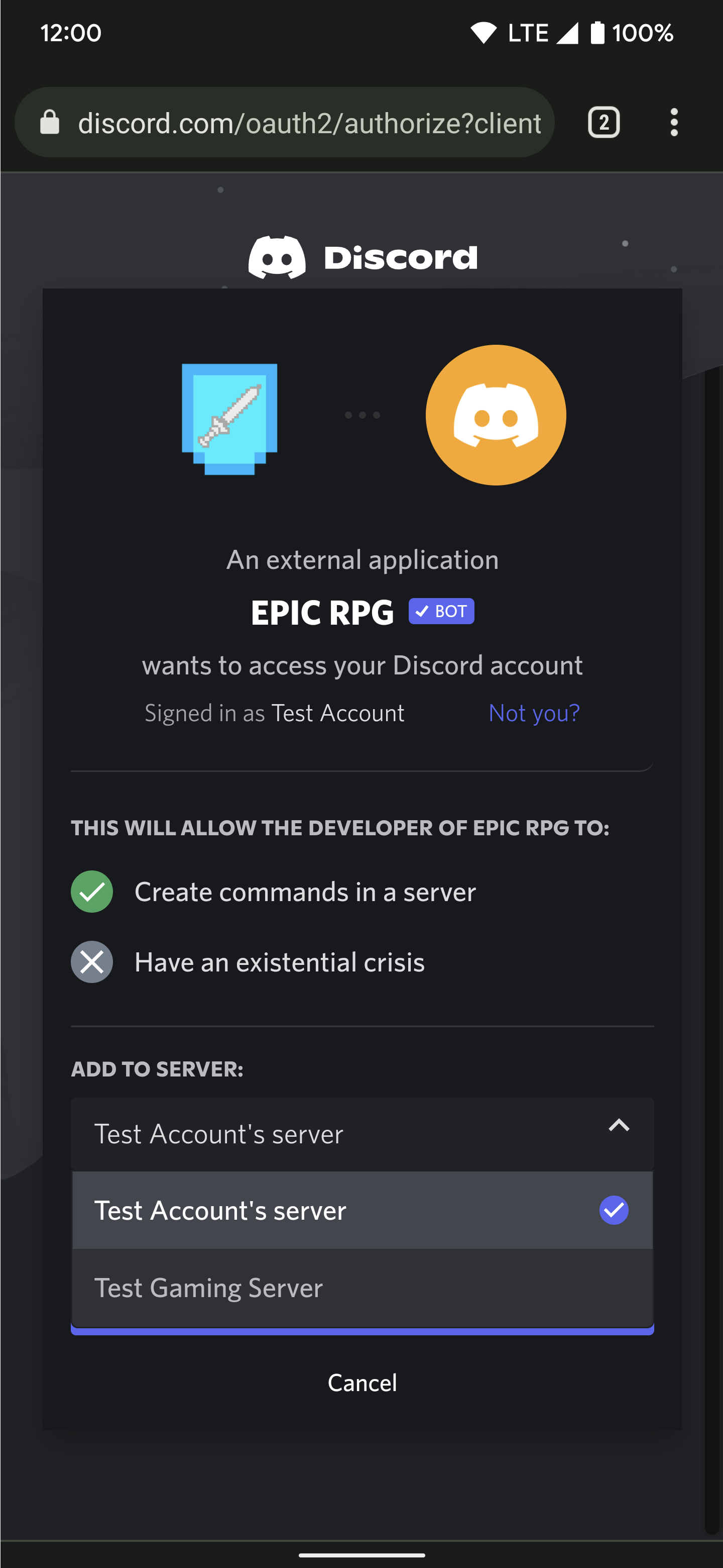 How to add bots to Discord