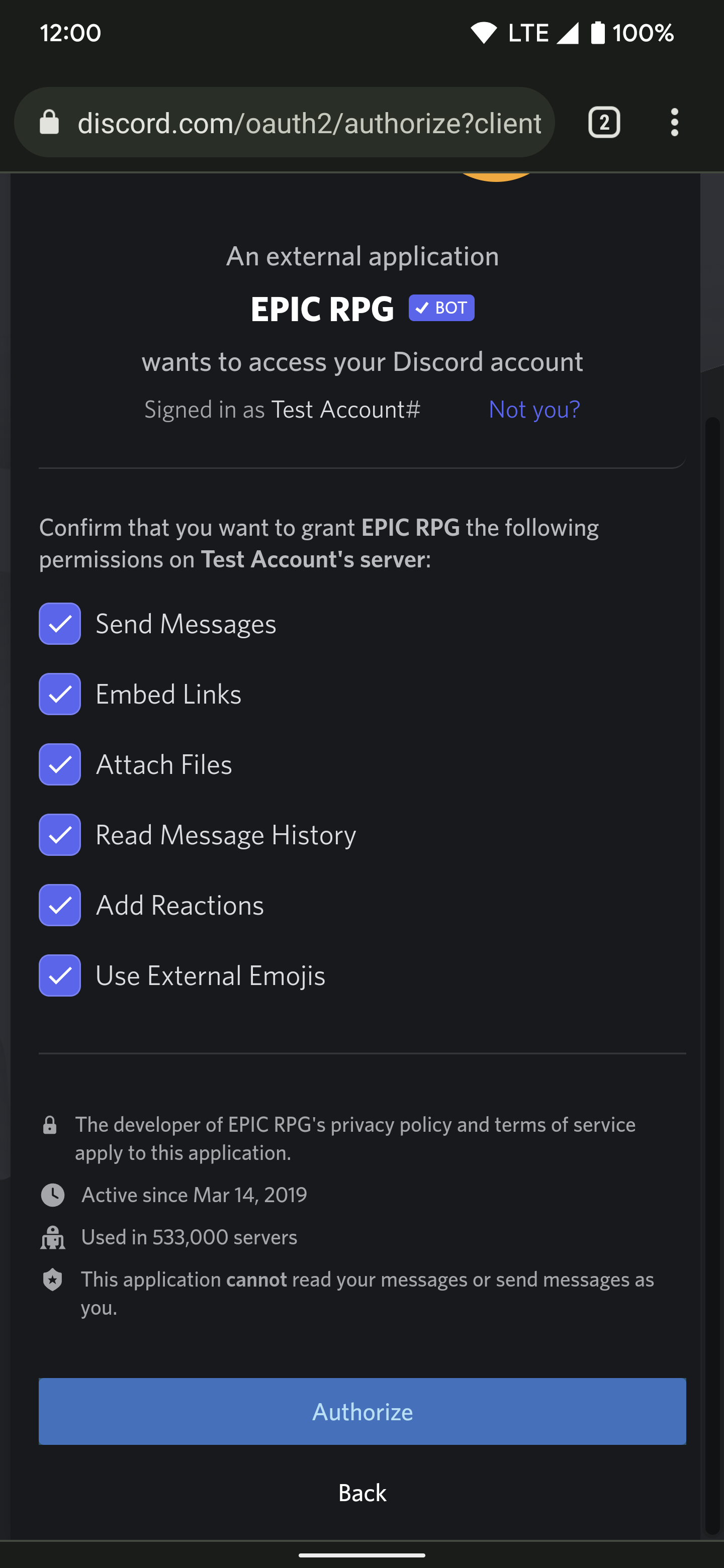 How to add bots to Discord