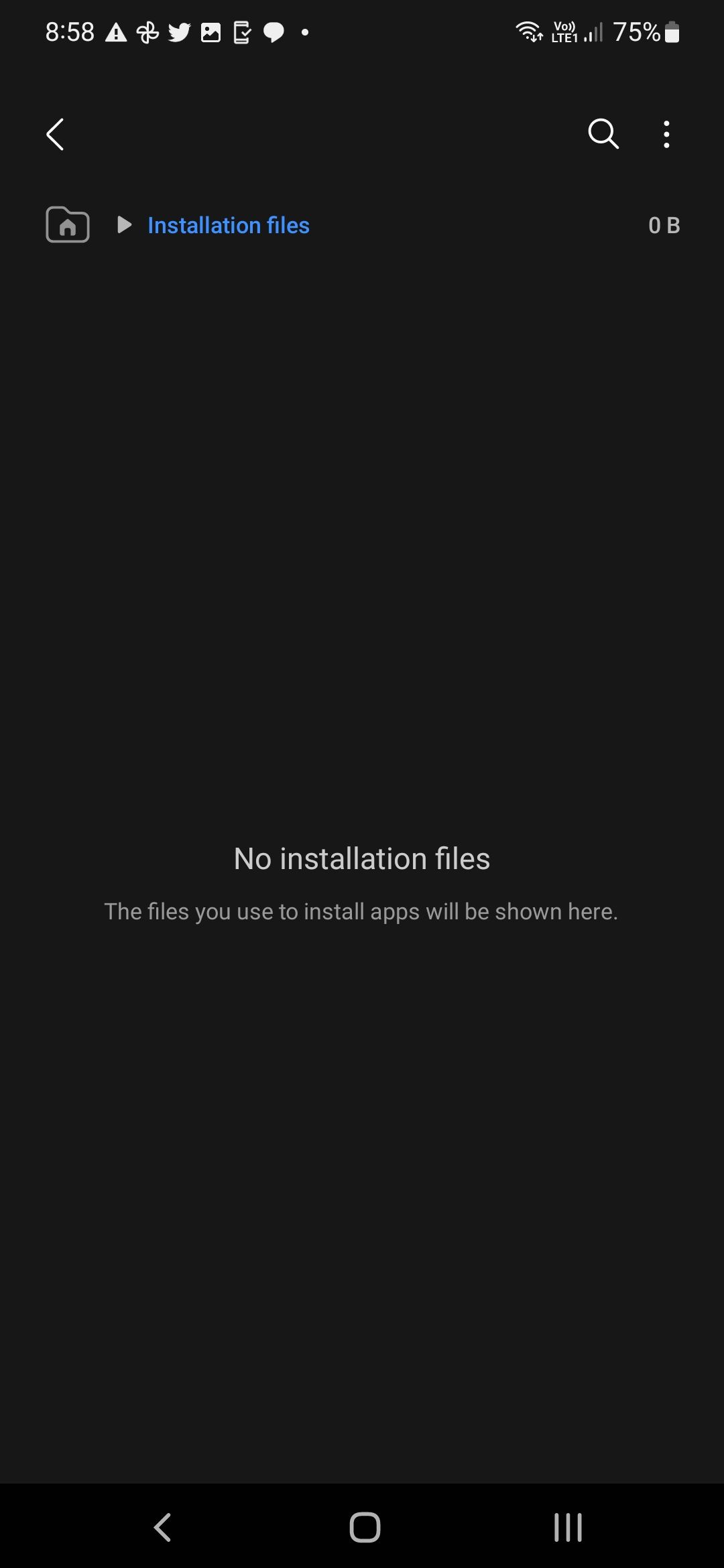 Where to find downloads on your Samsung Galaxy phone