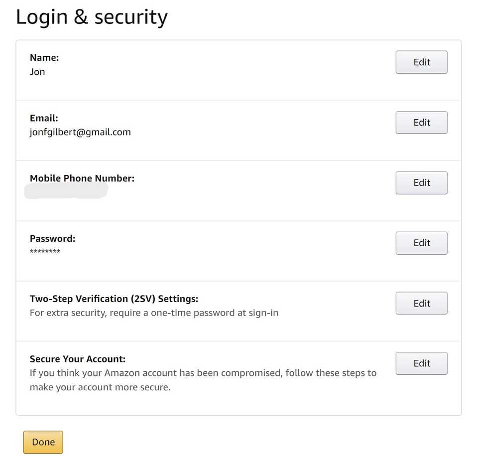 How to change or reset your Amazon password