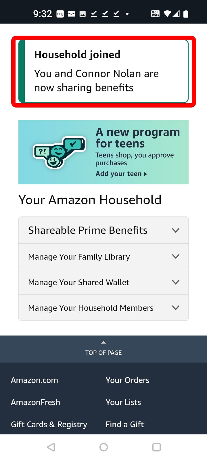 Yes, you can share your Amazon Prime account: Here's how