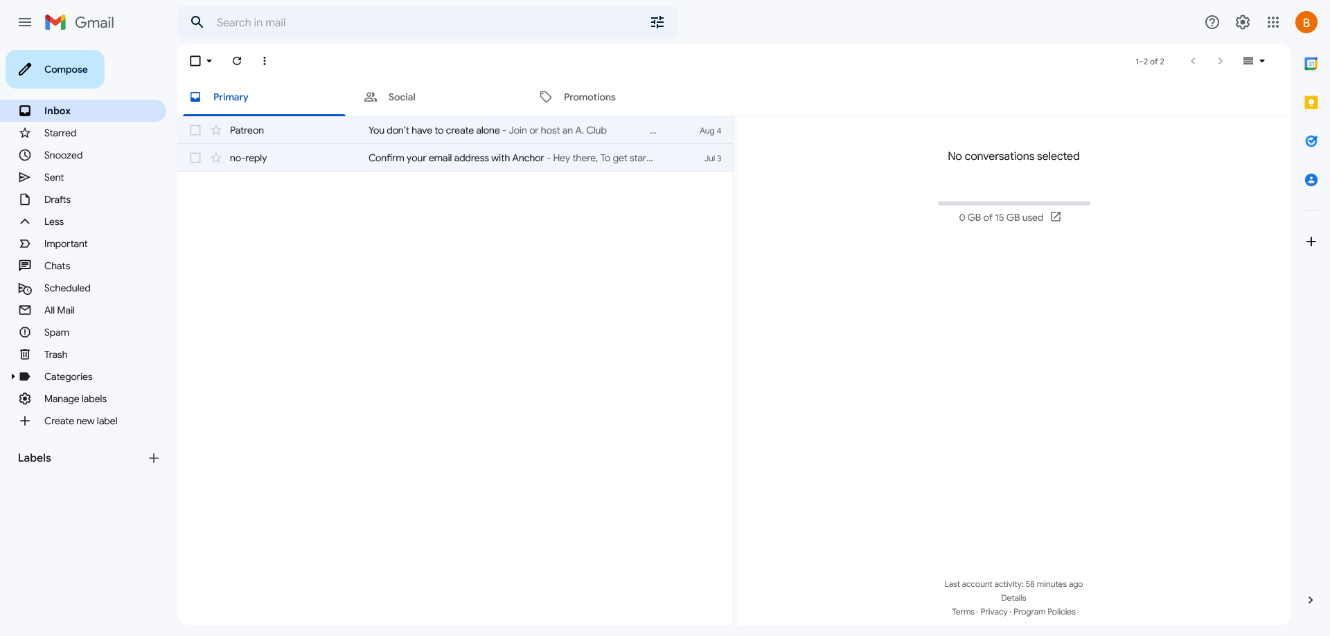 How to revert to the old Gmail design