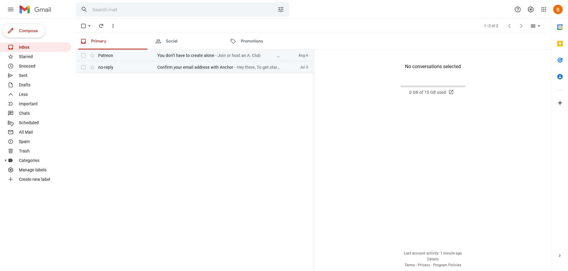 How to revert to the old Gmail design