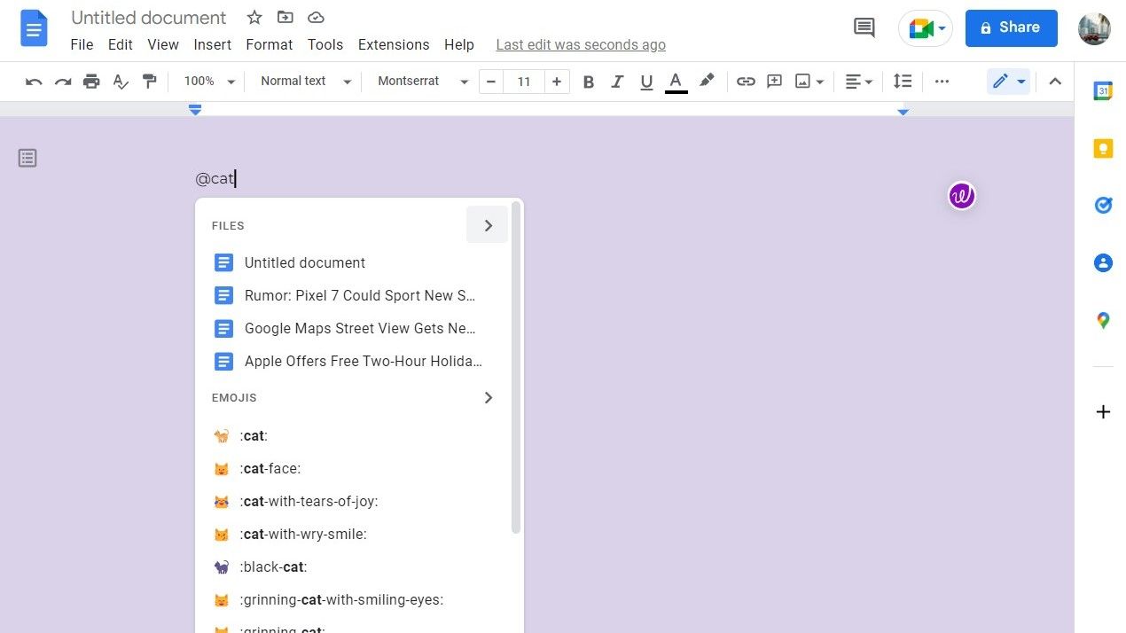 Google Docs pulls a Slack, adds support for inline emoji in documents