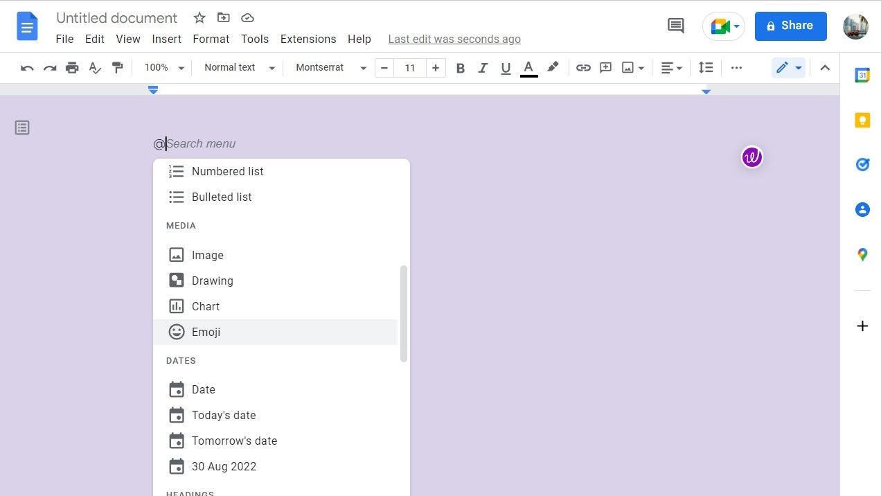 Google Docs pulls a Slack, adds support for inline emoji in documents