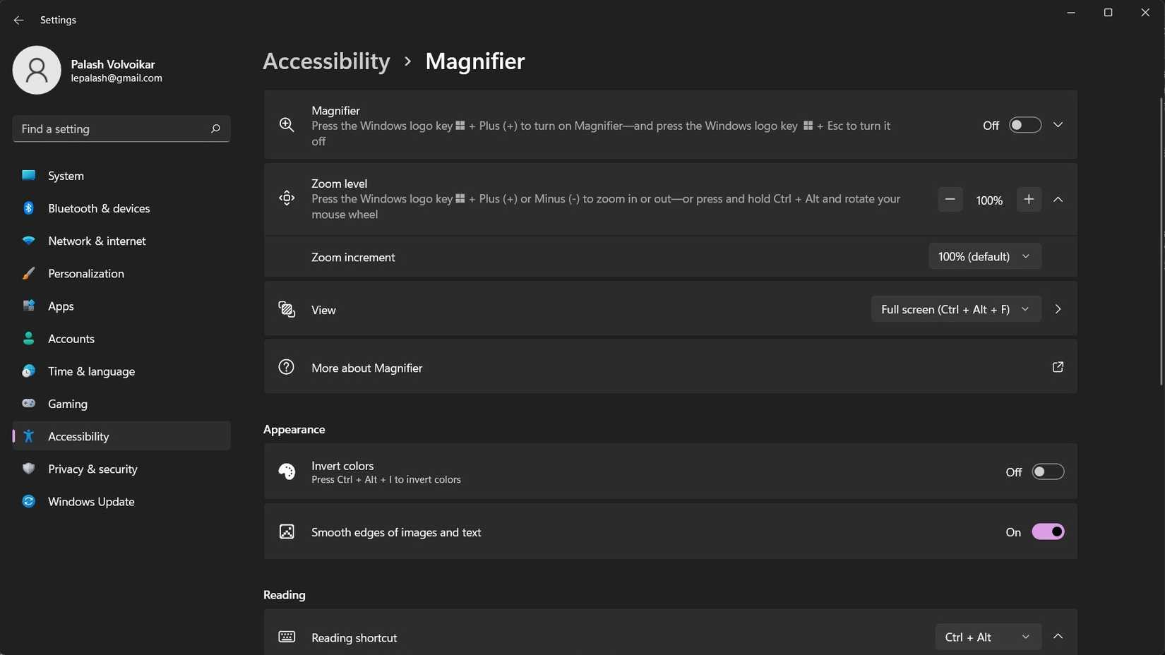 Windows: How to zoom in and out in Windows 11