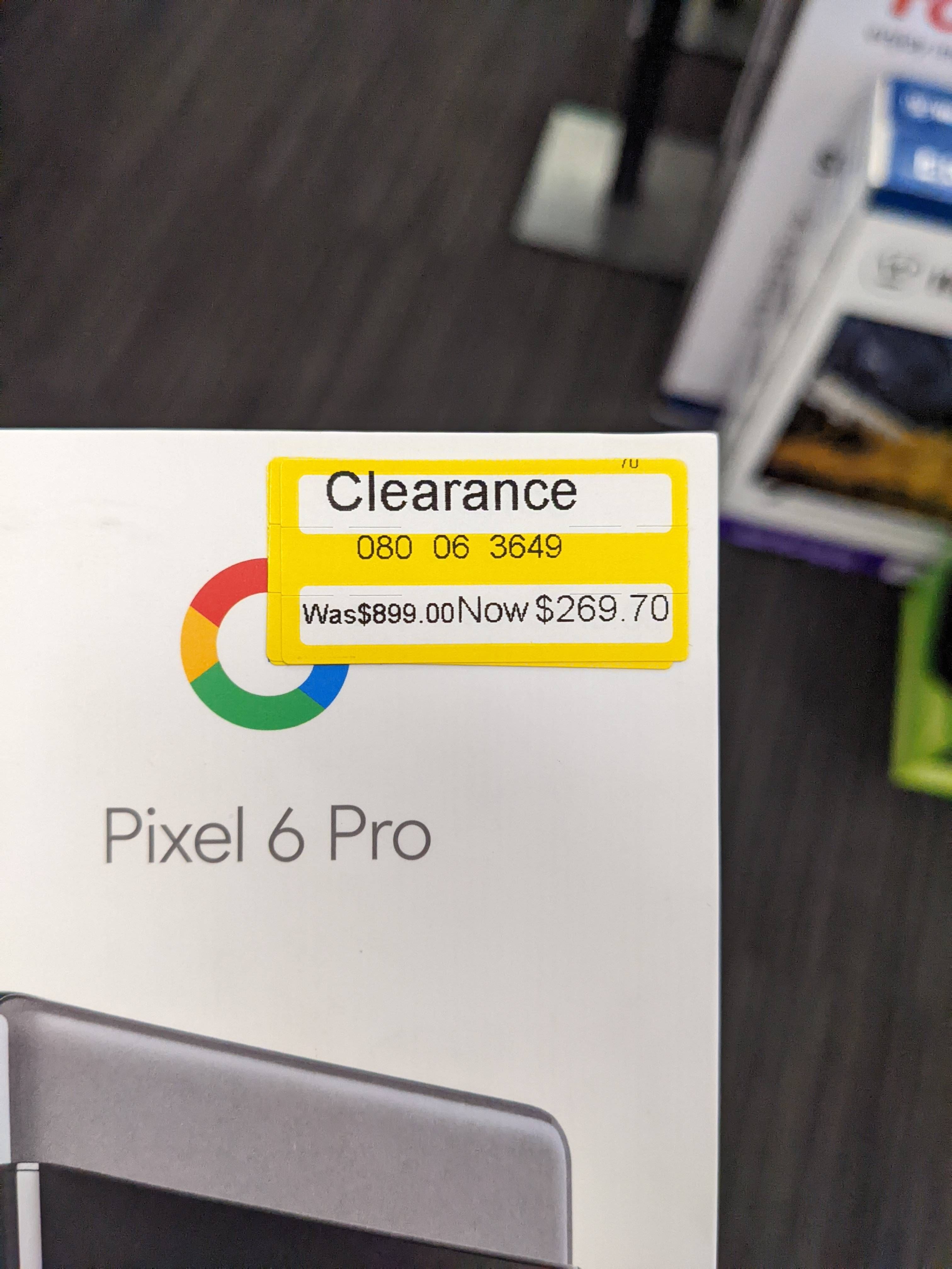 Some Target stores are discounting the Pixel 6 Pro by a crazy 70% right now