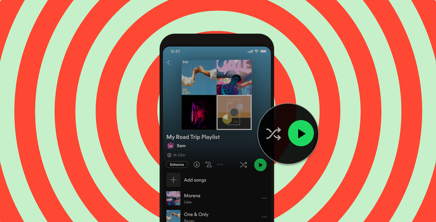 Spotify will let some users play or shuffle albums the way they like