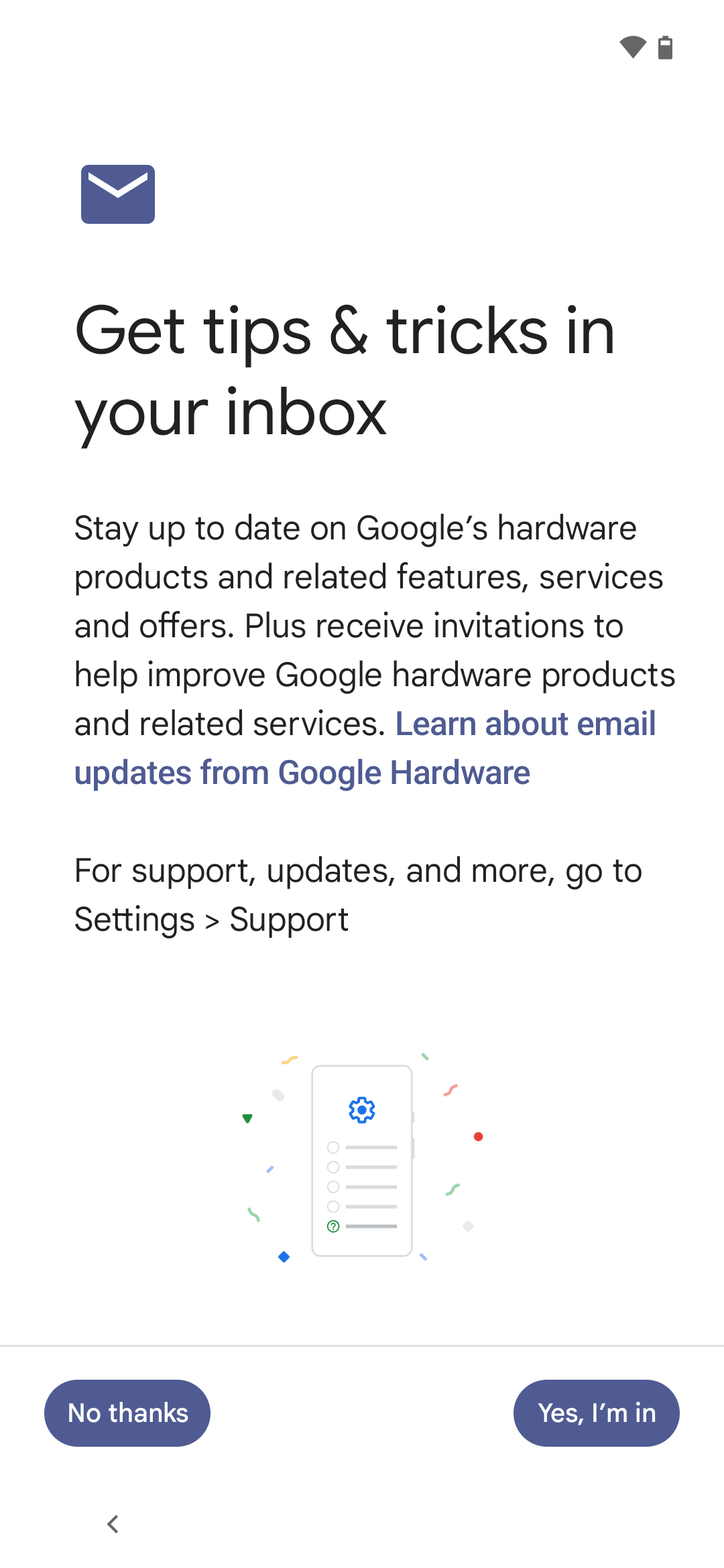 How to set up your new Android phone