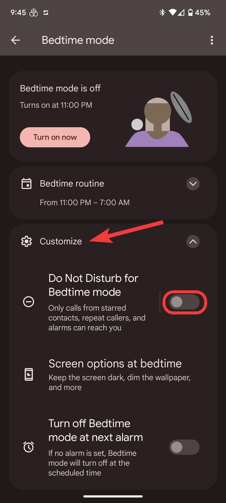 How To Use Bedtime Mode Effectively On Android