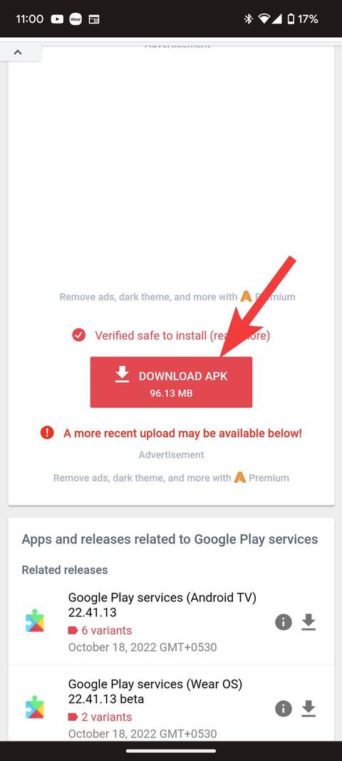 How to update Google Play Services on an Android phone or tablet