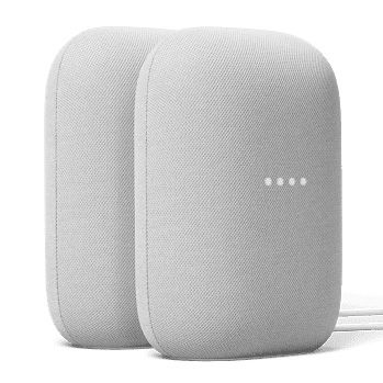 Upgrade to stereo with a pair of Google Nest Audio speakers for just $89